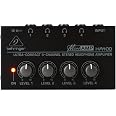 Amazon.com: Behringer MICROAMP HA400 Ultra-Compact 4 Channel Stereo ...