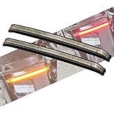 Amazon.com: HDBUBALUS Motorcycle Saddlebag Tail Light Sequential Turn Signal LED Running Brake ...