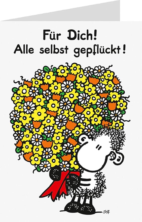 Sheepworld 58028 Klappkarte Geburtstag, XXL: Amazon.de: Bürobedarf ...