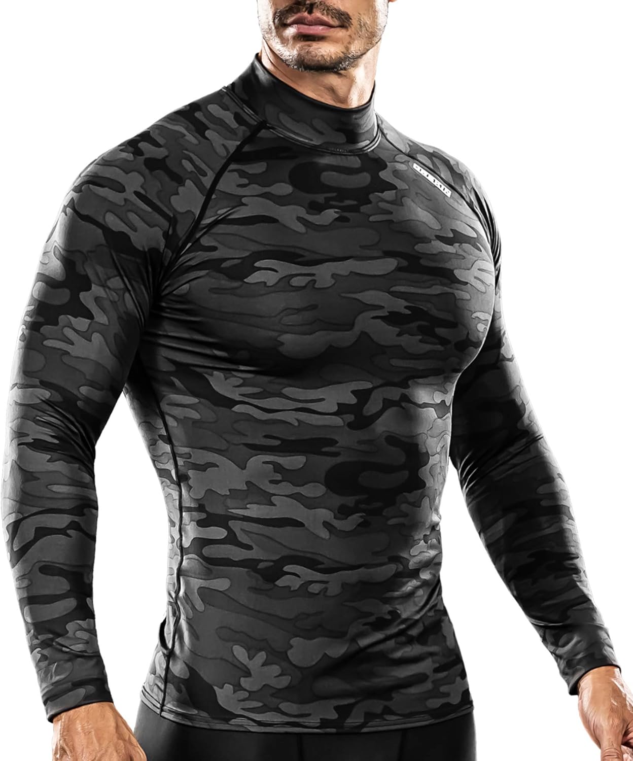 Amazon.com: DRSKIN Men's Long Sleeve Compression Shirts Top Sports ...