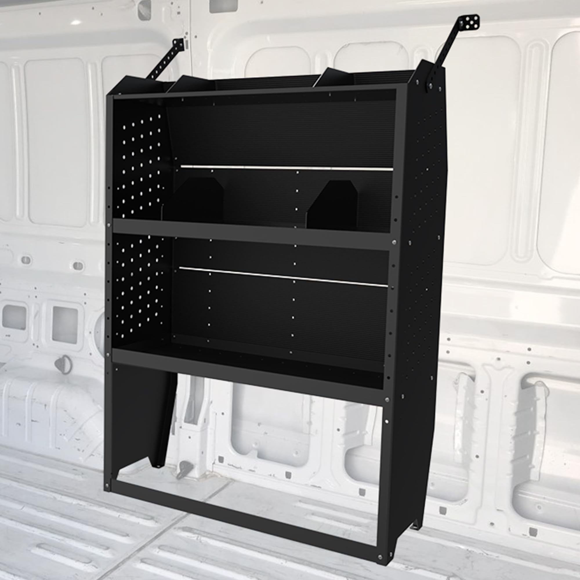 MELIPRON Van Shelves Fit Ford Transit, RAM ProMaster, Chevy Express ...