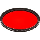 Amazon.com : Tiffen 52mm 25 Filter (Red) : Camera Lens Effects Filters ...