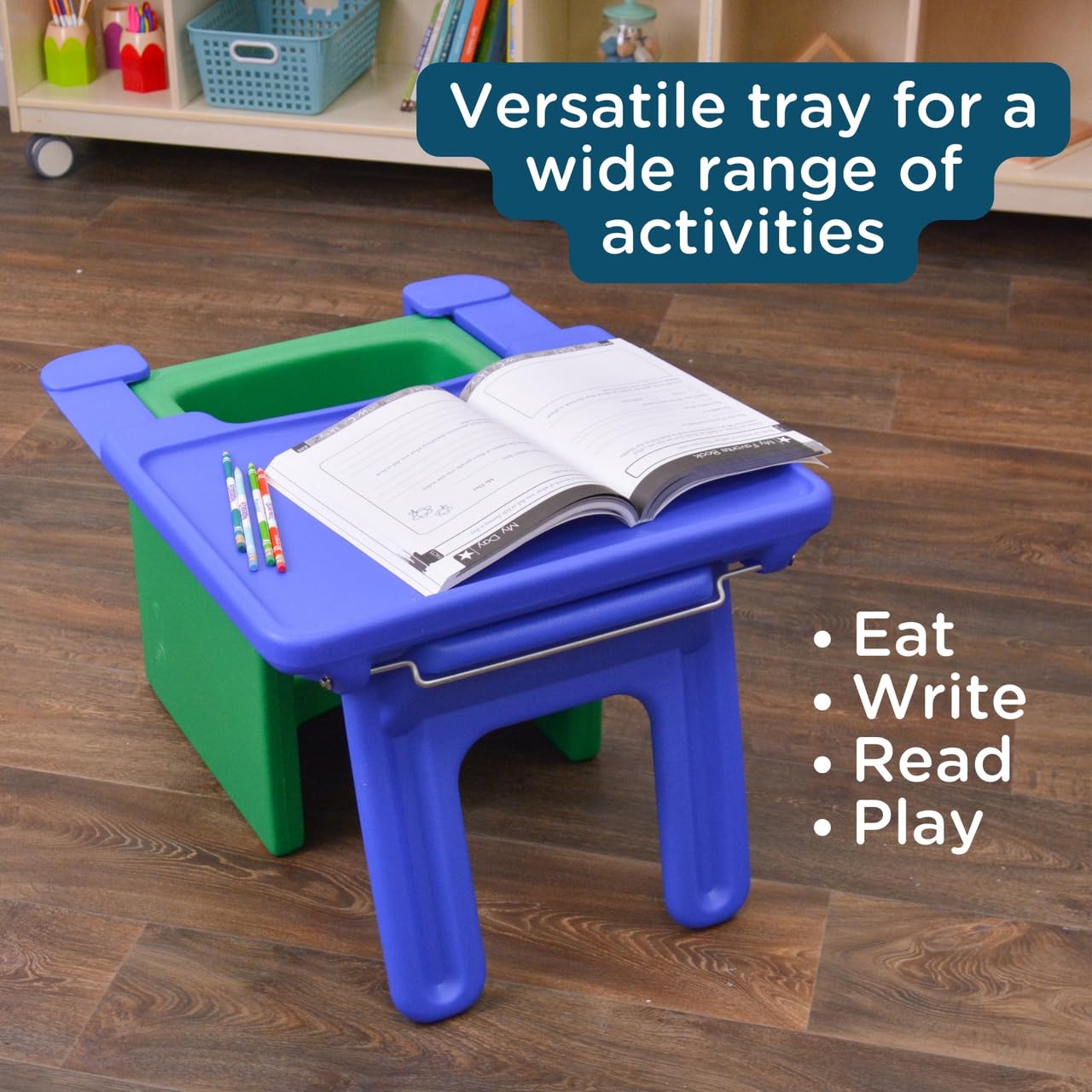 Mua Edutray Kids Desk | Converts Cube Chair to Childrens Desk | Space ...