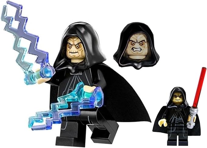 Lego Star Wars minifigure Emperor Palpatine / Darth Sidious from Death ...