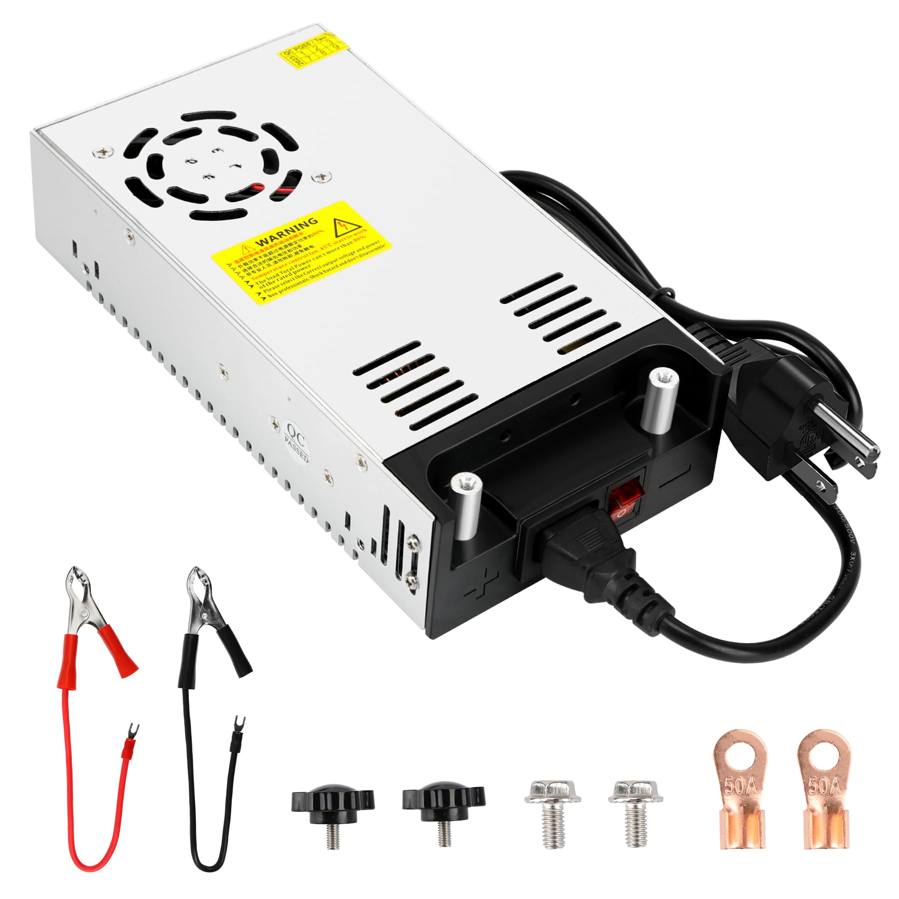 Mua New Version 110V AC to 12V DC Converter DC 12Volt 50A 600W Power ...