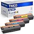 Amazon.com: High Yield TN433 Toner Replacement for Brother TN 433 TN-433 MFC-L8900CDW MFC ...