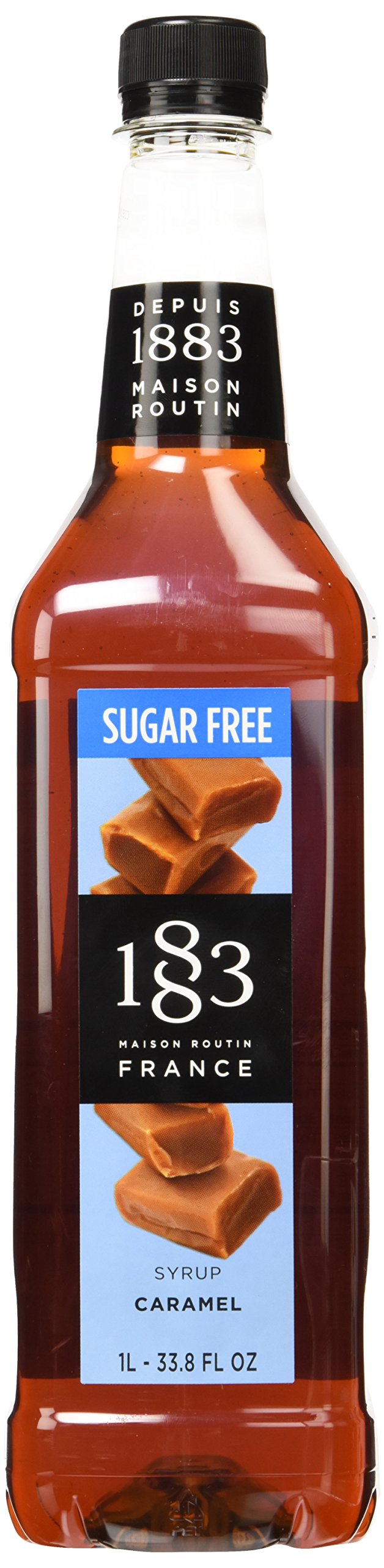 Amazon.com : Routin 1883 Sugar-Free Vanilla Syrup - 1L PET Bottle ...