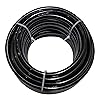 Beduan 6mm x 4mm Black Pneumatic Tubing Pipe PU Polyurethane Air Compressor Tubing Hose Pipe ...