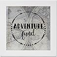Amazon.com - Lawrence Frames 8x8 Adventure Fund White Shadow Box Frame