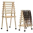 Amazon.com : Braiding Hair Rack, 144 Pegs Wooden Hair Braiding Rack ...