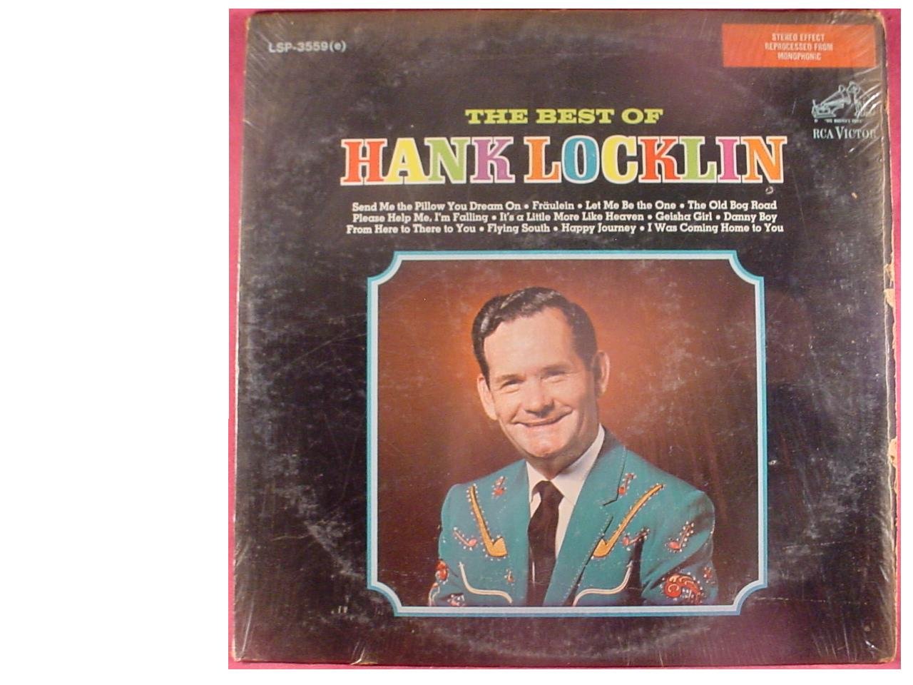 Hank Locklin - Hank Locklin Very Nice Stereo Lp - The Best Of Hank ...