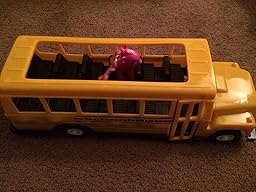 Amazon.com: American Plastic Toys 18" School Bus: Toys & Games