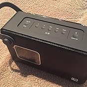 KitSound Air Audio DAB/FM/Bluetooth Radio Alarm Clock Speaker with ...