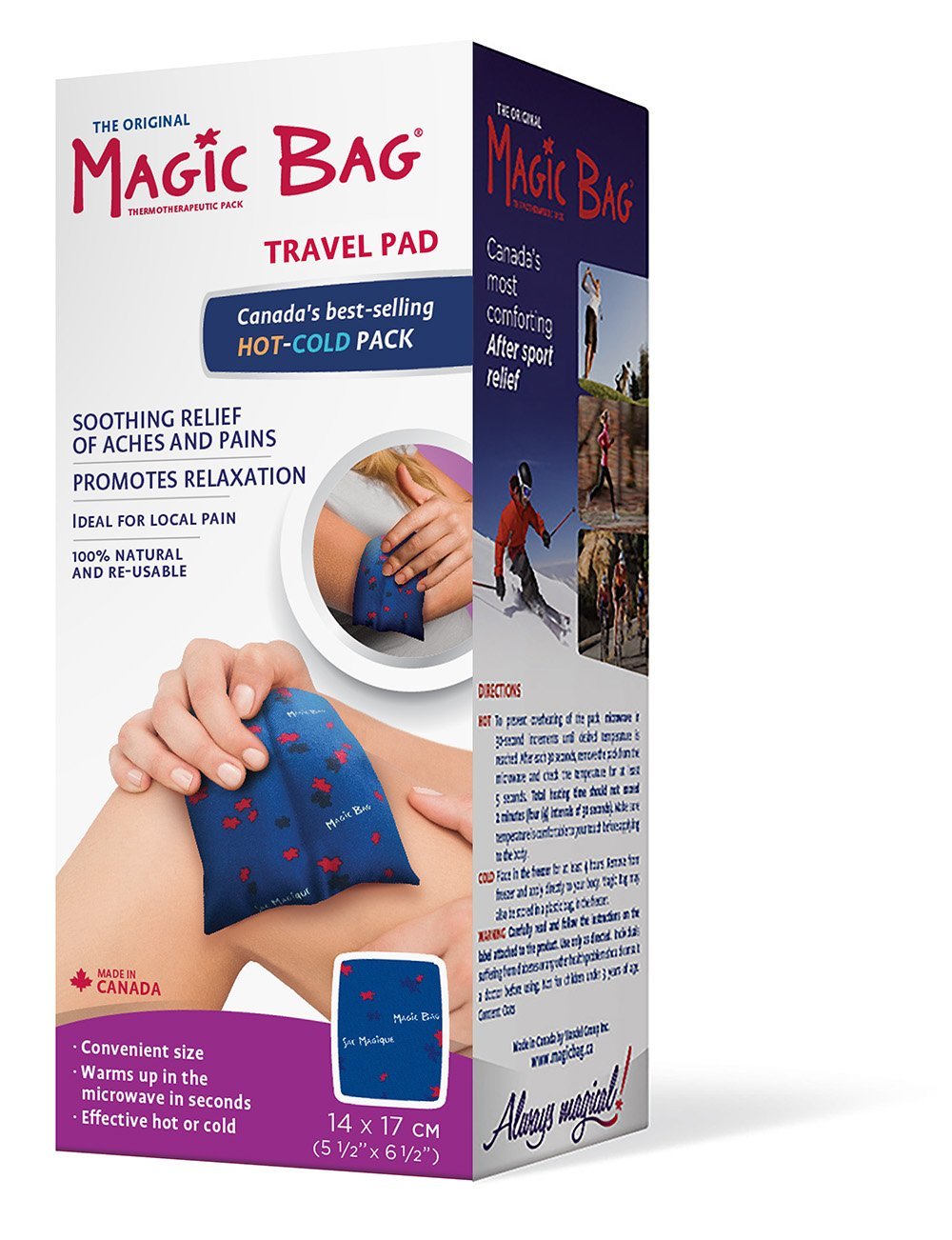 Amazon.com: Magic Bag Neck To Back Hot/Cold Pack, 44 Ounce: Health ...