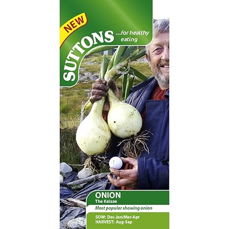Suttons Seeds Onion Kelsae Seeds: Amazon.co.uk: Garden & Outdoors