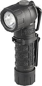 Streamlight 88830 PolyTac 90 LED Right Angle Polymer Flashlight, Black ...