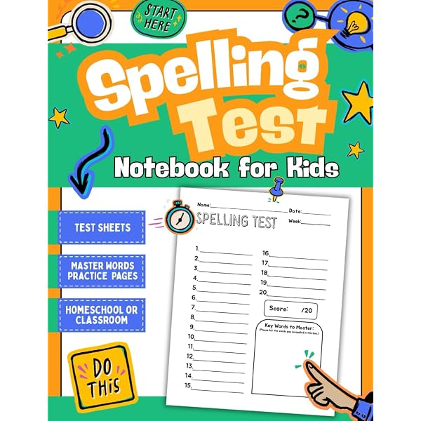 Spelling Test For Kids