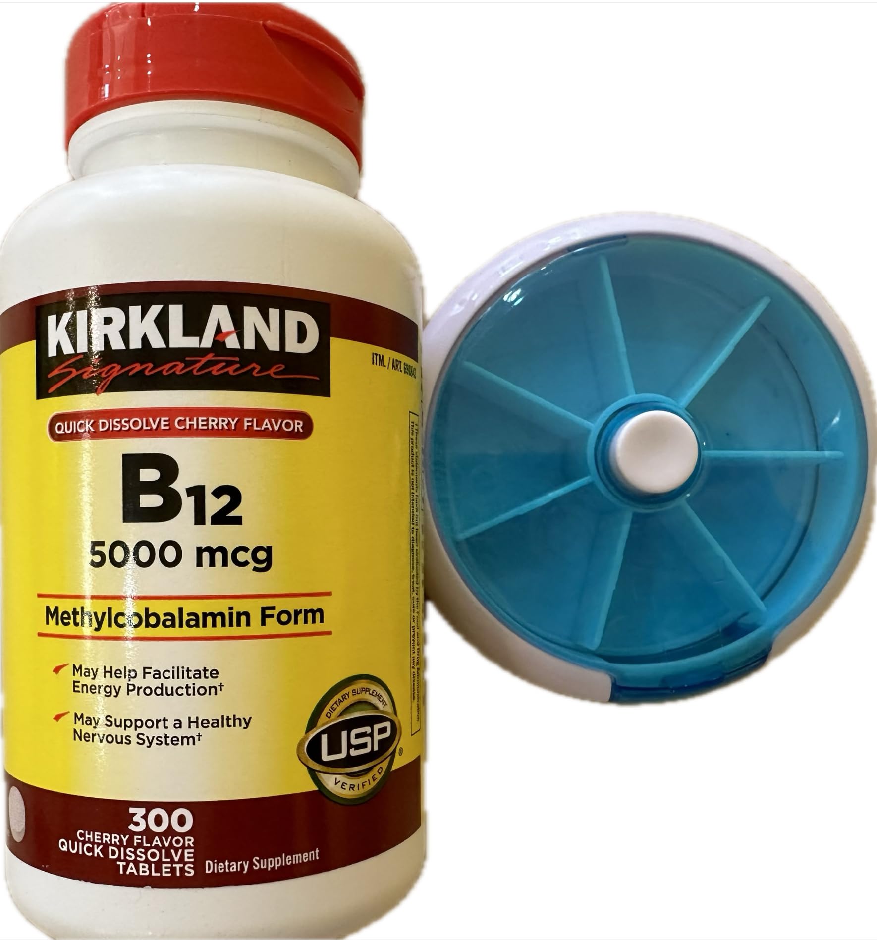 Mua Costco Kirkland Signature Quick Dissolve Vitamin B-12 5000 mcg, 300 ...