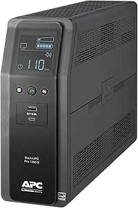 Amazon.com: APC UPS 1350VA Sine Wave UPS Battery Backup and Surge ...