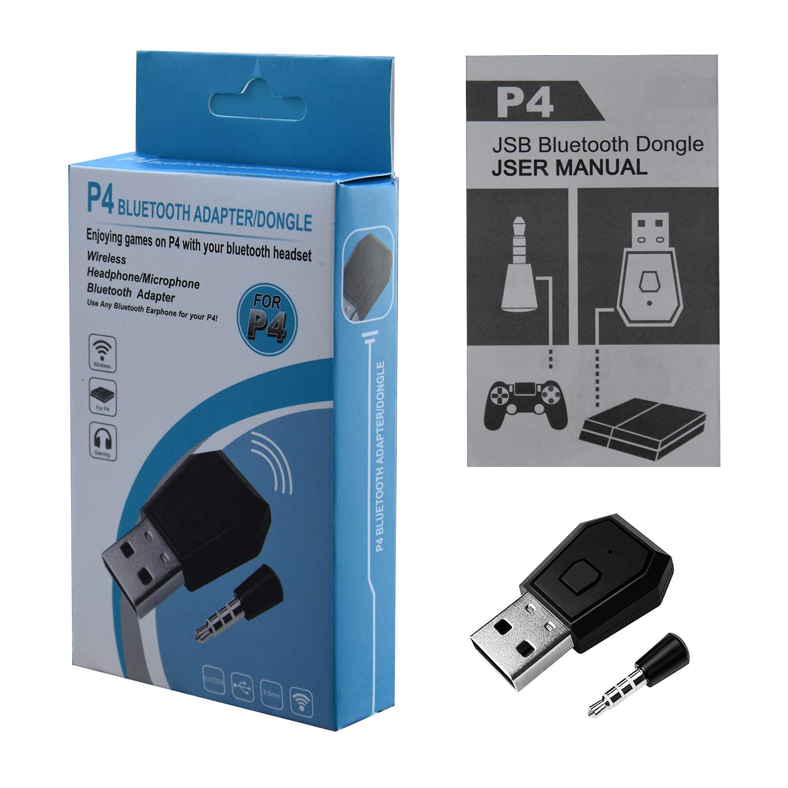 Mua Bluetooth Adapter with Microphone for PS4 /PS5 HLRAO,USB Adapter ...