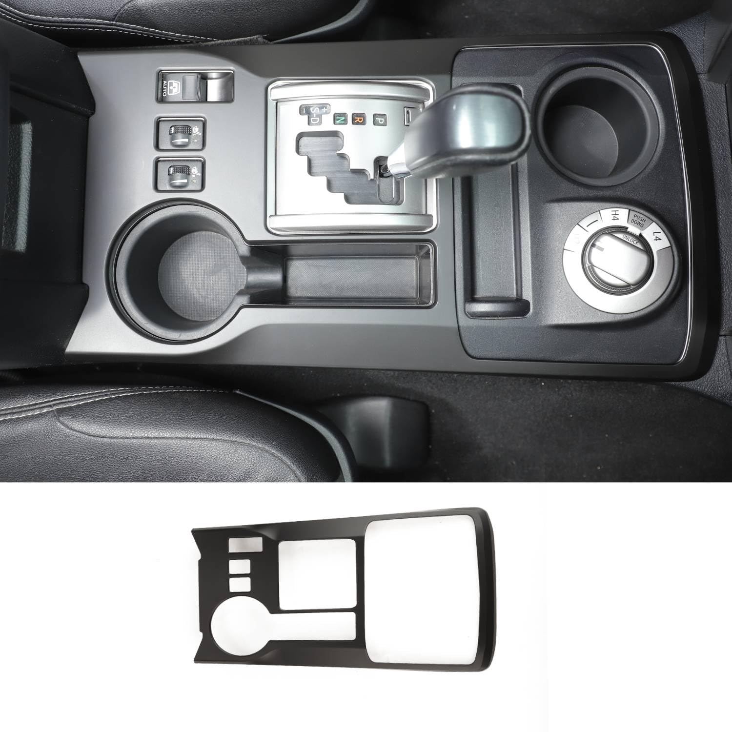 Voodonala for Toyota 4Runner Gear Shift Panel Cover Center Console ...