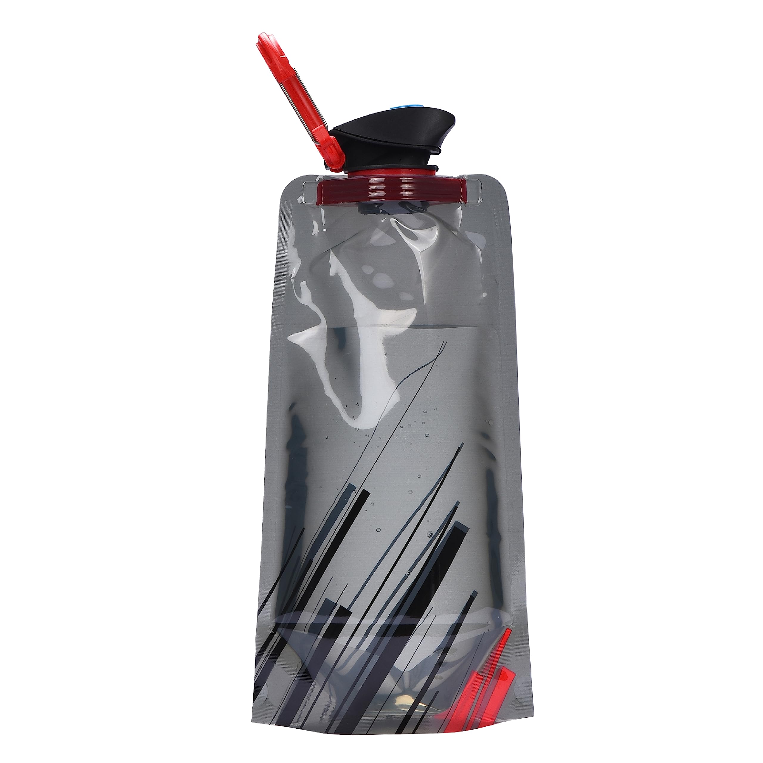 Hydrate Foldable Water Bottles - .700ml- Collapsible Plastic Water ...