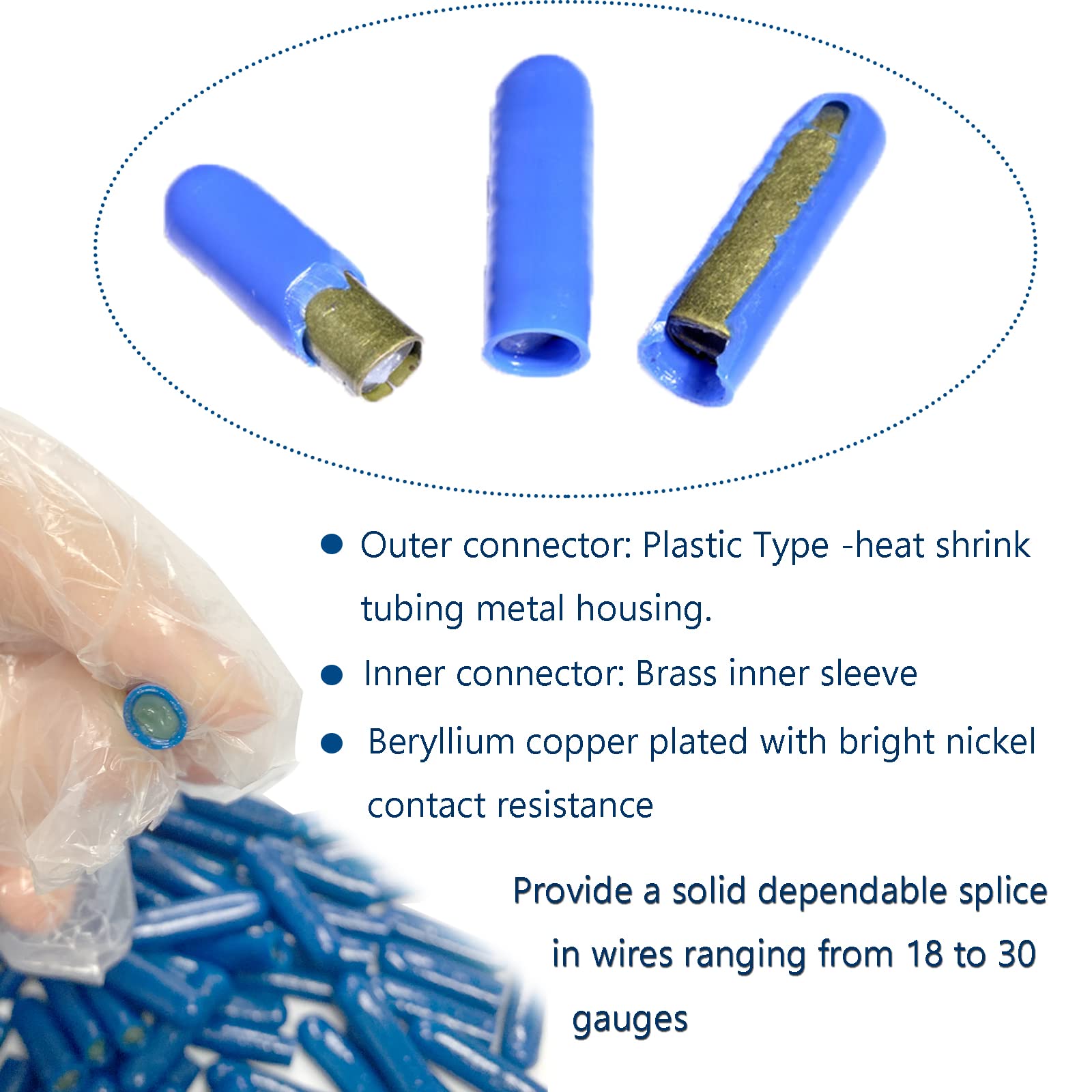 Mua B Type Gel Filled Wire Connectors - Silicone Telephone Alarm Wire ...