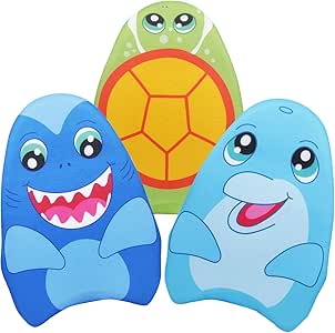Amazon.com: JOYIN Learn-to-Swim Kickboard Shark, Dolphin, Sea Turtle ...