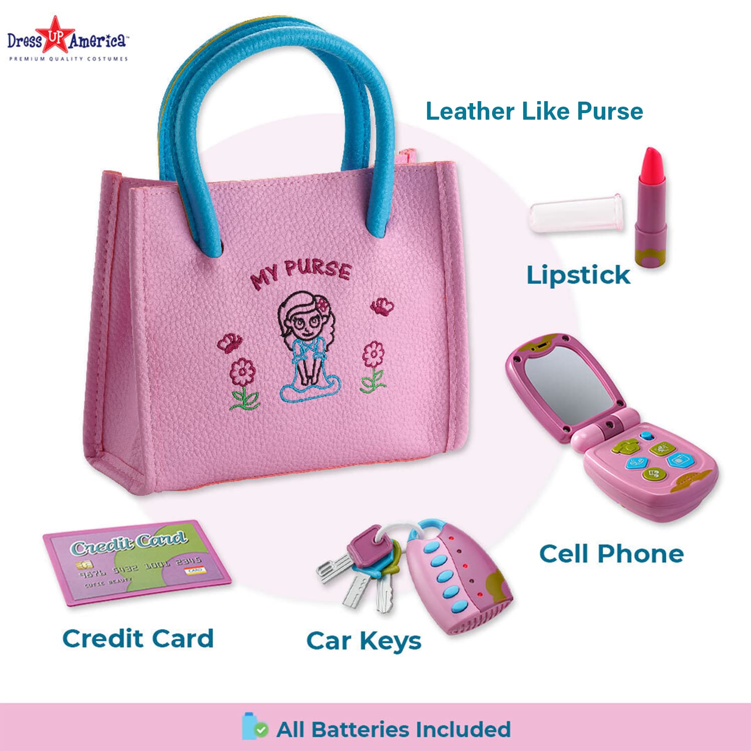 Mua Dress-Up-America Toddler Purse - Pretend Play Purse for Kids ...