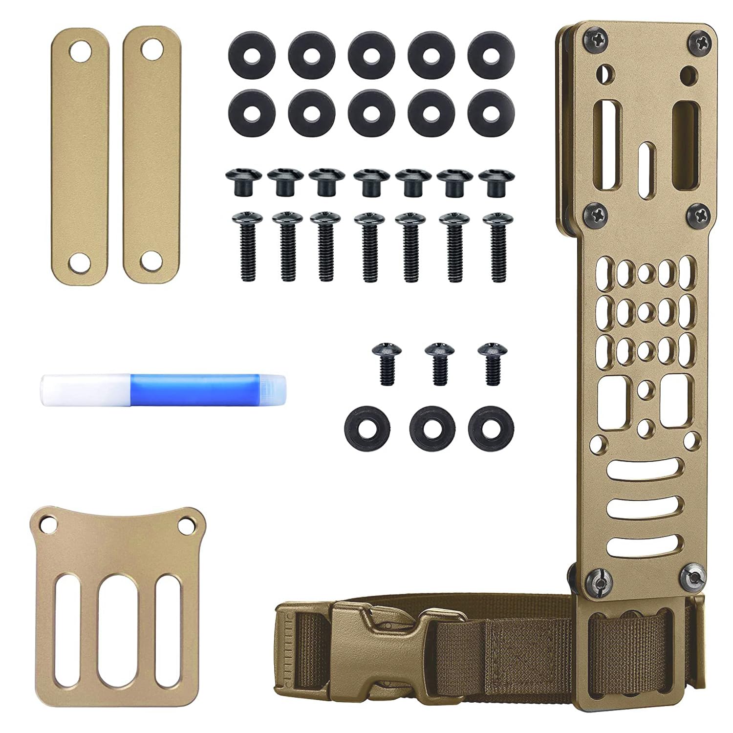 Metal Modular Holster Pistol Adapter Drop Leg Adjustable Hanging ...