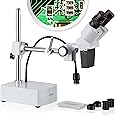 AmScope SE400-Z Professional Binocular Stereo Microscope, WF10x and ...