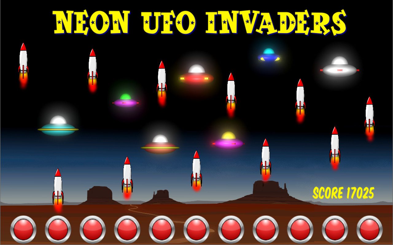 Neon UFO Invaders from Space Pro:Amazon.ca:Appstore for Android