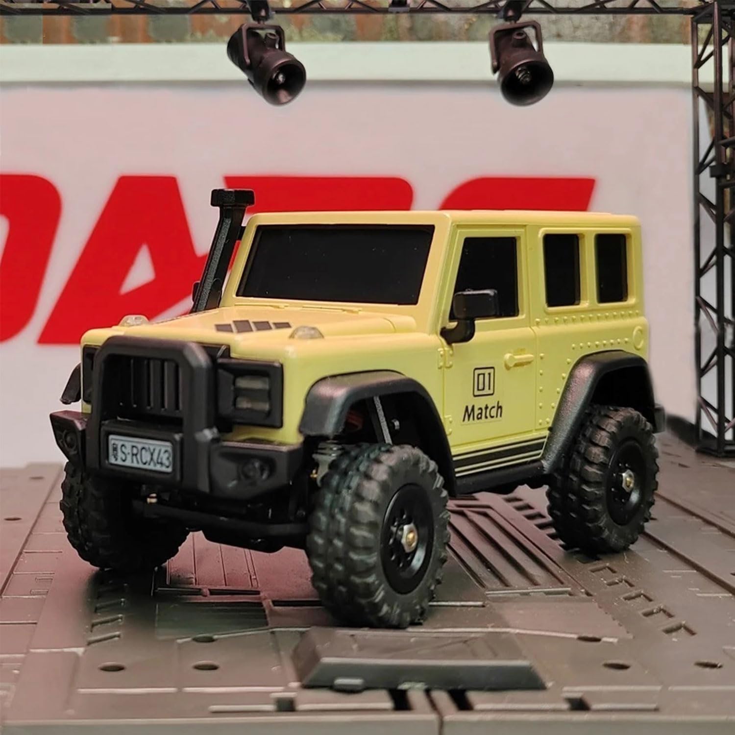 Mua LDARC 1:43 Scale Mini RC Crawler RTR RC Rock Truck 4x4 2.4GHZ Hobby ...