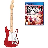 Amazon.com: Mad Catz Rock Band 4 Wireless Fender Stratocaster Guitar Controller and Software ...