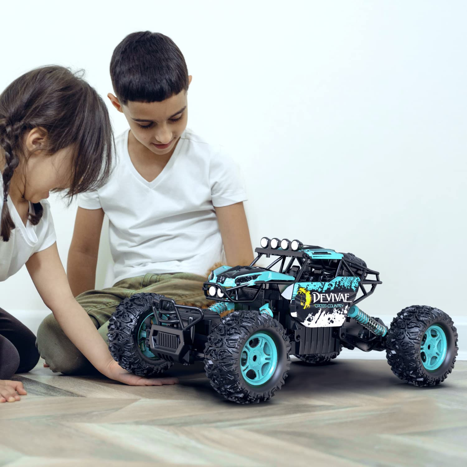 CROBOLL 1:12 Large Remote Control Car for Boys Kids with Lifting ...