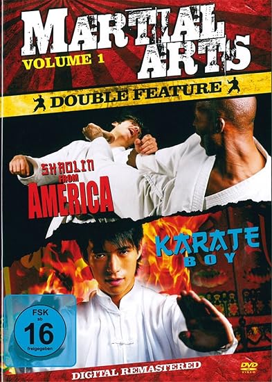 Martial Arts Double Feature Vol. 1 - Shaolin From America/Karate Boy ...