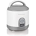 Amazon.com: Hamilton Beach Mini Rice Cooker & Food Steamer, 8 Cups ...