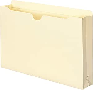 Amazon.com : Smead File Jacket, Reinforced Straight-Cut Tab, 2 ...