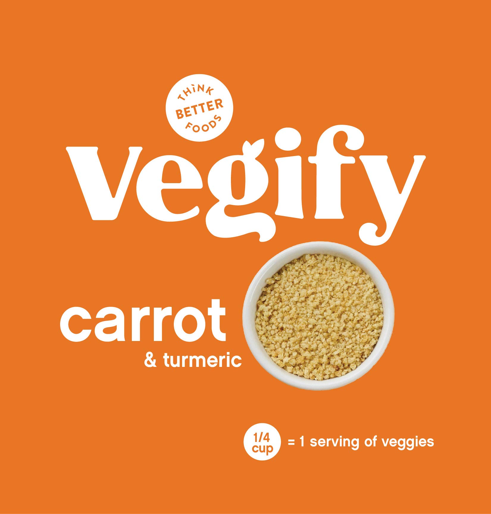Mua VEGIFY Orange Carrot Veggie Crumbles | 7 oz | Add a Serving of ...