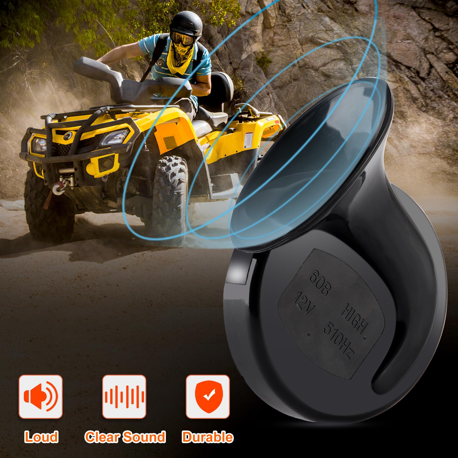 Mua UTV Turn Signal Kit, Universal UTV ATV Street Turn Signal with 110D ...