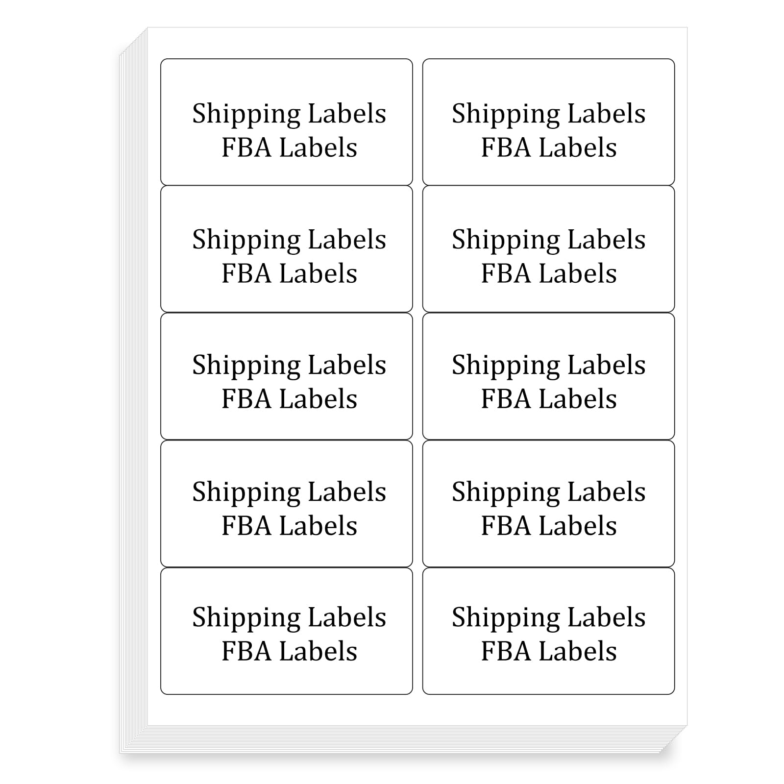Mua 2x4 Shipping Address Labels for Laser & Inkjet Printers, 300 ...