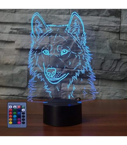 Lobo Relámpago Azul