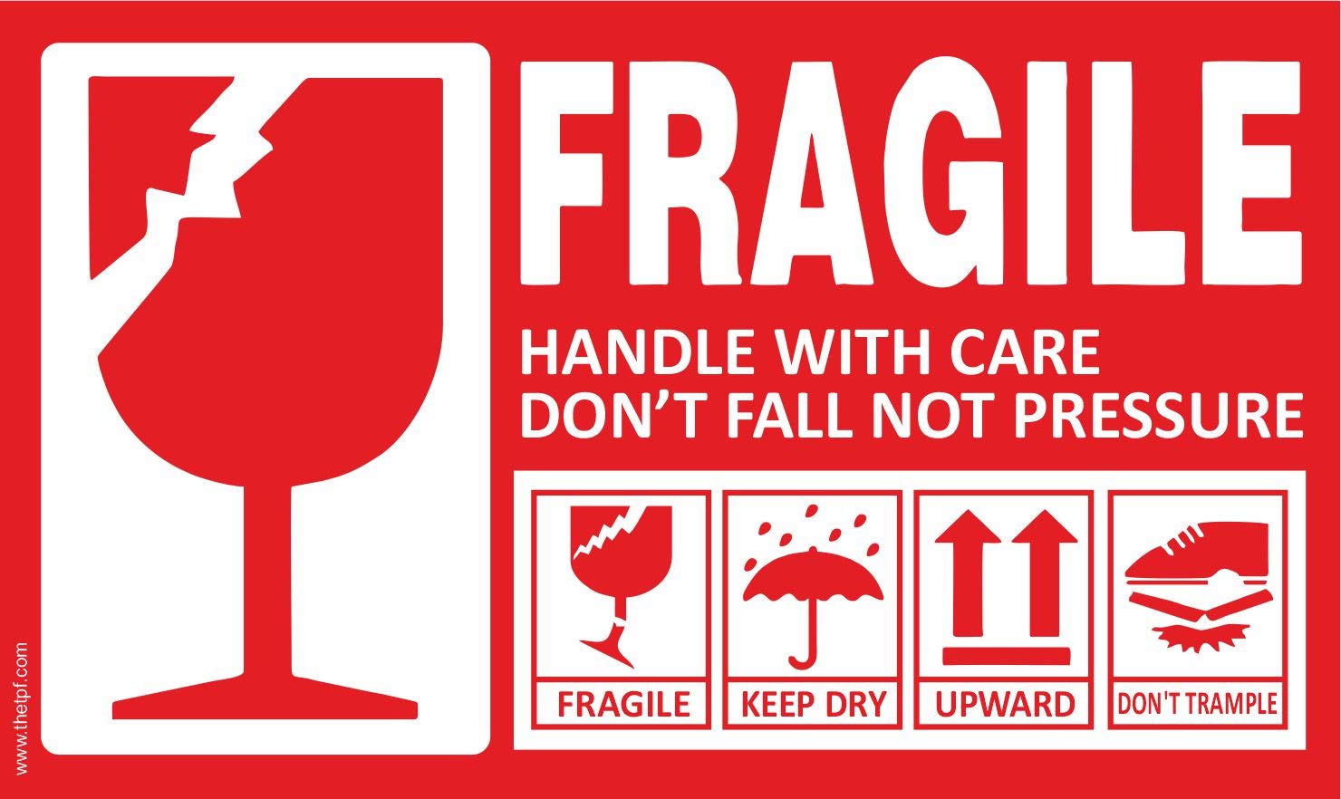Fragile Stickers Printable Printable Templates