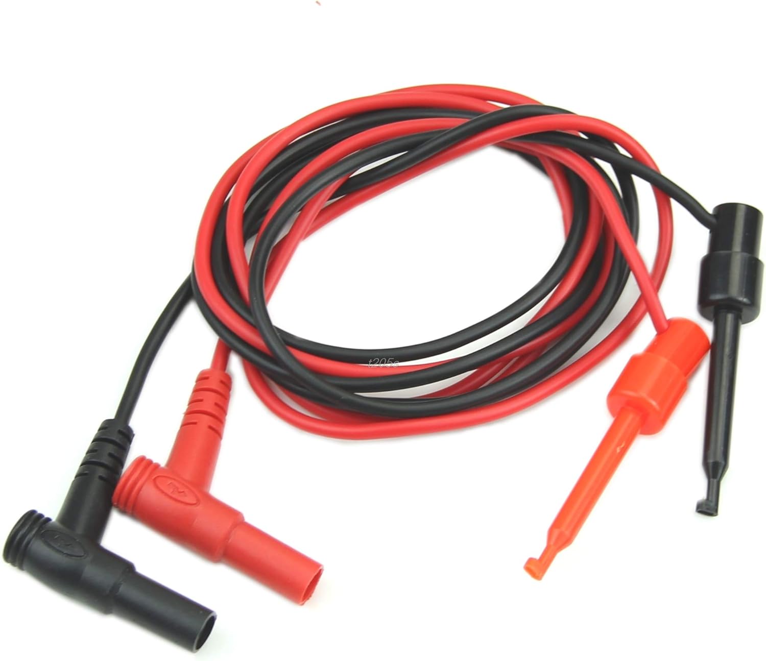 Davitu 1Pair Multimeter Test Equipment Banana Plug To Test Hook Clip ...