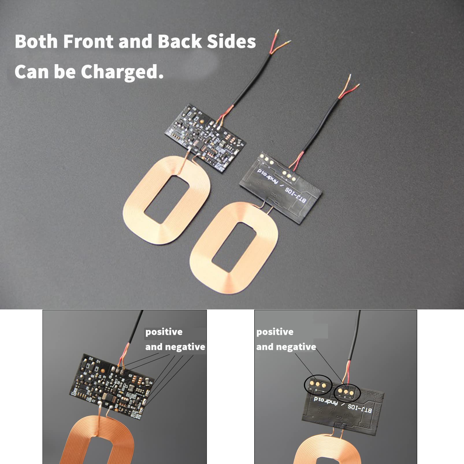Mua 2 Pack Wireless Charger Receiver,DIY Wireless Charging Receiver ...