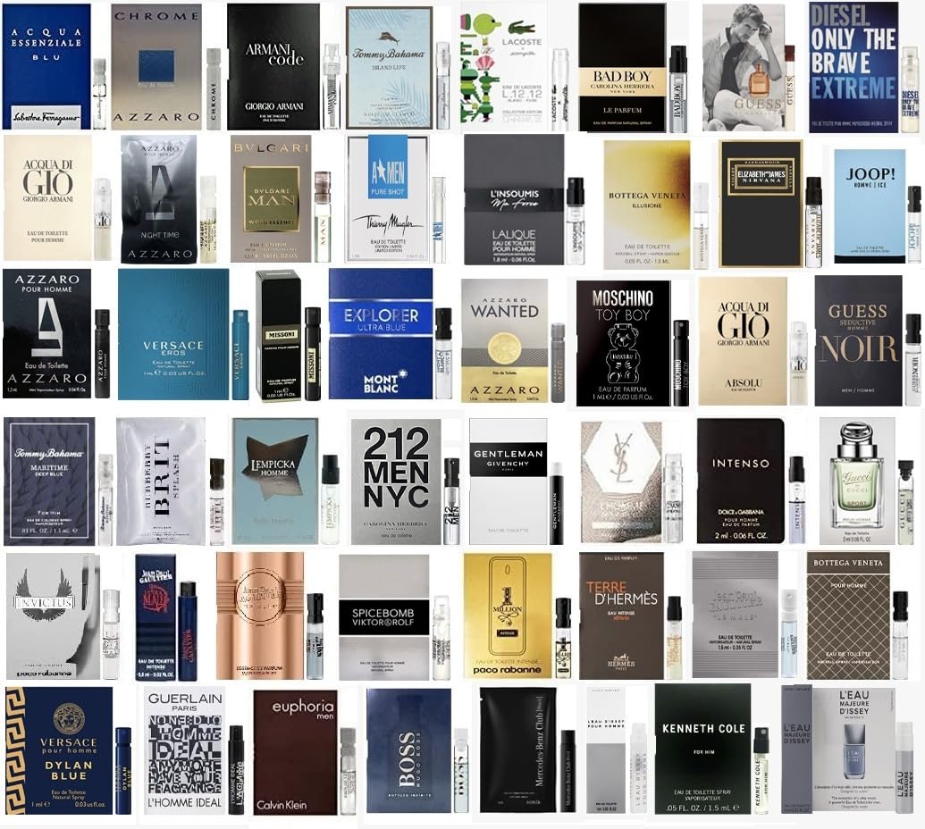 Mua Men's Designer Fragrance sampler set - 8 Designer Cologne Vials ...