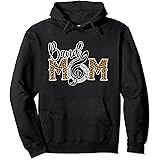 Amazon.com: Band Mom Leopard Print Proud Band Mom Musical Marching Band ...