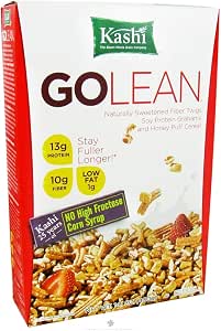 Amazon.com: Kashi GoLean High Protein and High Fiber Cereal - 14.1 oz ...