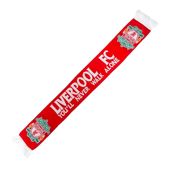 Liverpool F.C. Liverpool F. C. Scarf: Amazon.co.uk: Sports & Outdoors