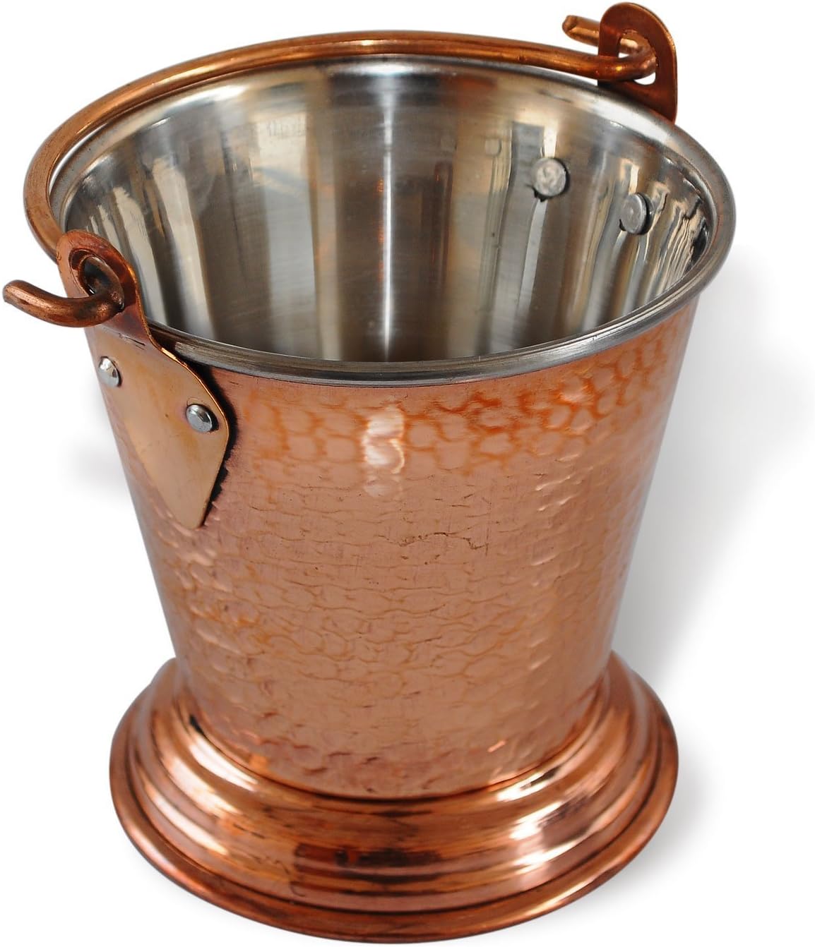 RoyaltyRoute Copperware traditionelle Geschirr Balti Eimer für die ...